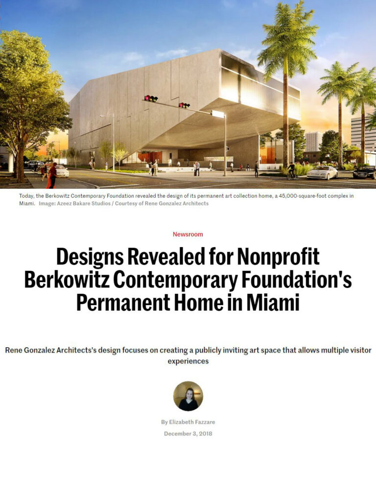 Press – Rene Gonzalez Architects